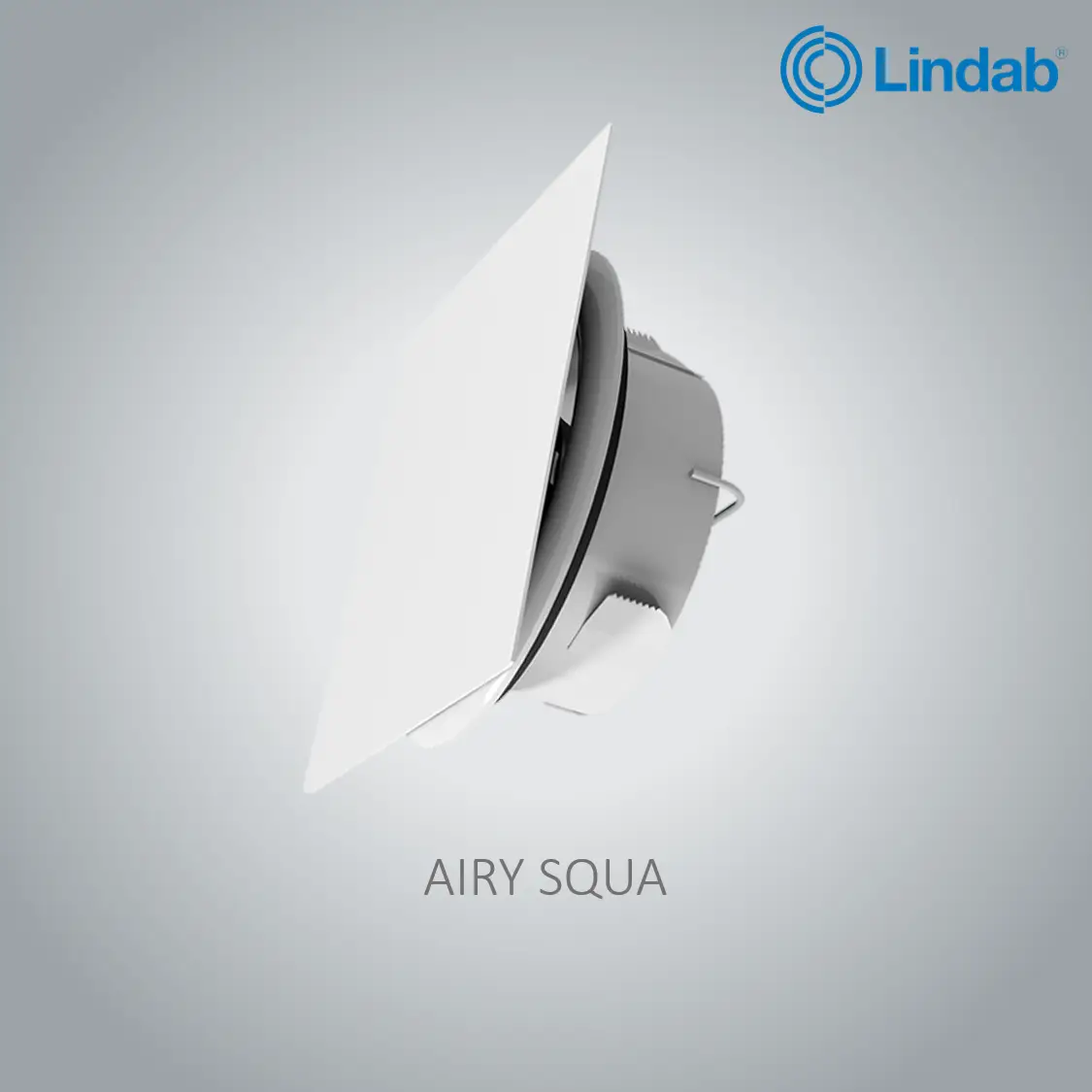 Lindab Airy 125 – Square – SolutionAirOnline